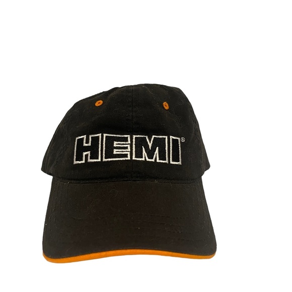 Dodge | Accessories | Dodge Ram Hemi Muscle Adjustable Hat Orange ...
